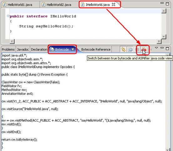 eclipse插件开发之bytecode outline